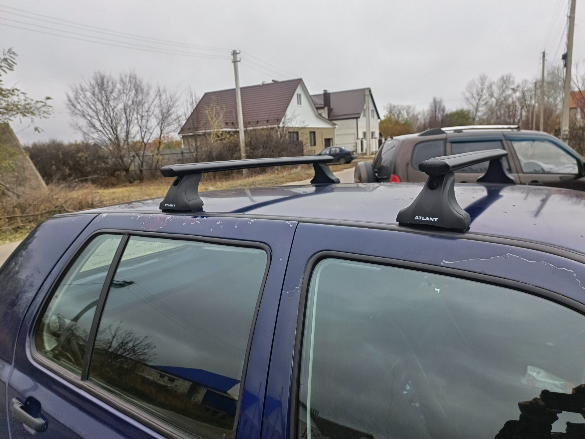 Допили багажник на крышу. Atlant. — Volkswagen Golf Mk3, 1,4 л, 1995 ...