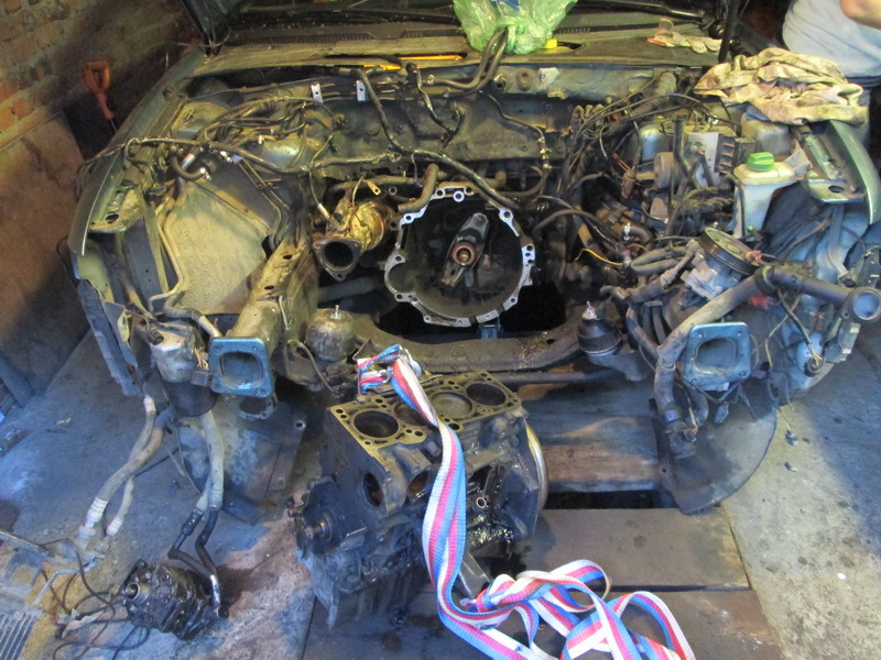 Постройка нового мотора 1.8т. Шаг №1. Снятие старого и дефектовка ...