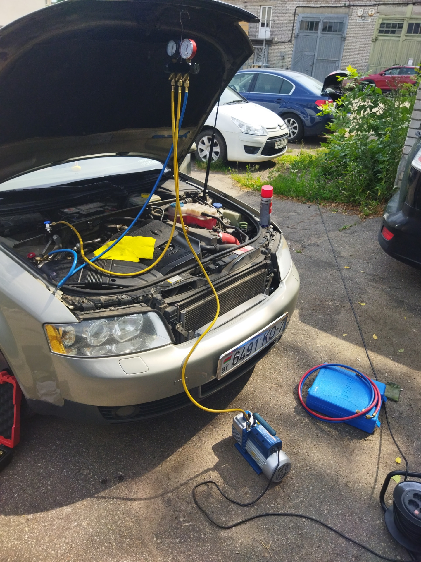 Ошибка g65 -умер кондиционер — Audi A4 (B6), 1,8 л, 2003 года | поломка ...