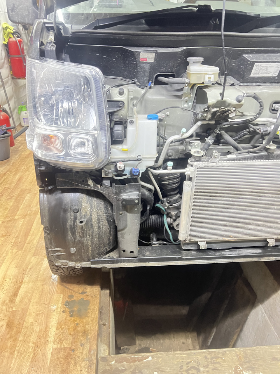 Установка отопителя.Часть первая — Nissan NV100 Clipper (1G), 0,7 л ...