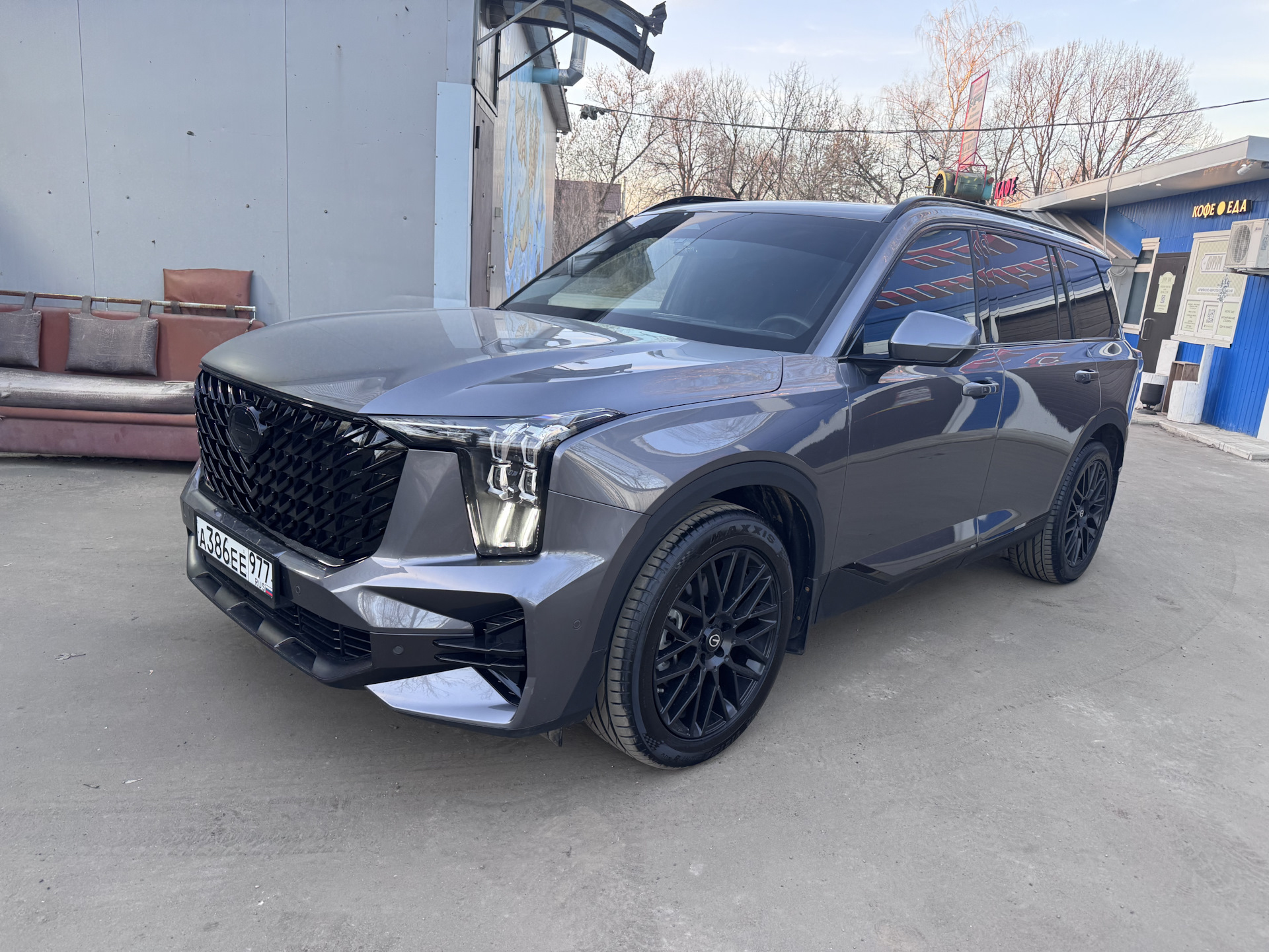 Антихром — GAC GS8 (2G), 2 л, 2023 года | тюнинг | DRIVE2