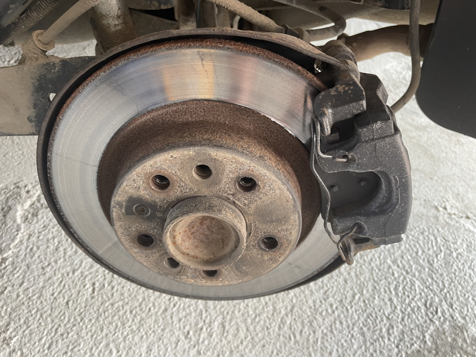25. Тормоза в круг — Opel Vectra C, 1,8 л, 2002 года | своими руками ...