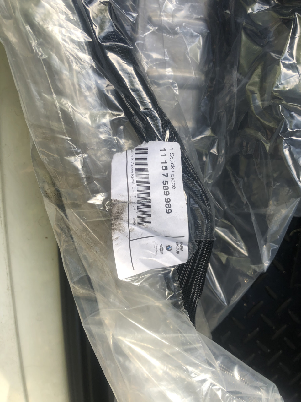 11157589989 Вентиляционная труба BMW | Запчасти на DRIVE2