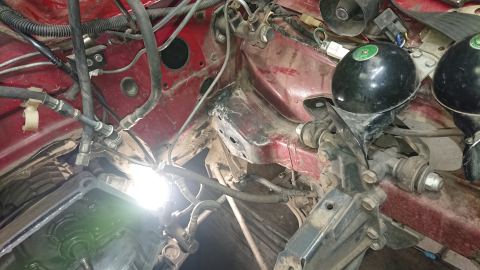 Усилитель лонжерона — Lada 4x4 3D, 1,7 л, 1994 года | своими руками ...