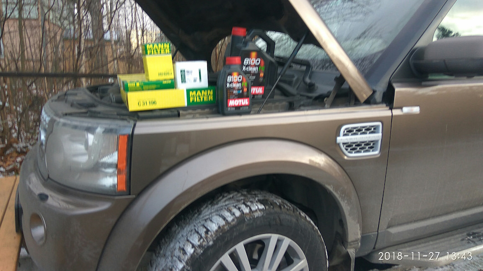 TO100 — Land Rover Discovery IV, 3 л, 2012 года | плановое ТО | DRIVE2