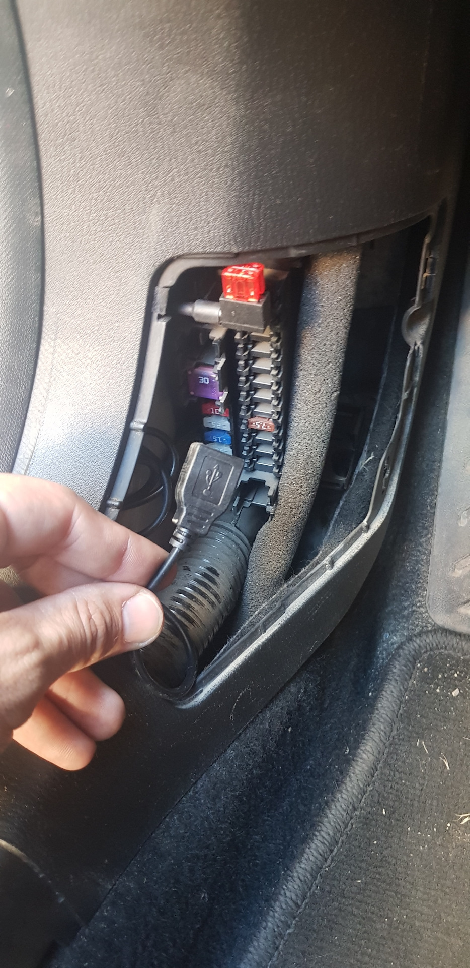 Регистратор и радар — Mazda 6 (3G) GJ, 2 л, 2013 года | электроника ...