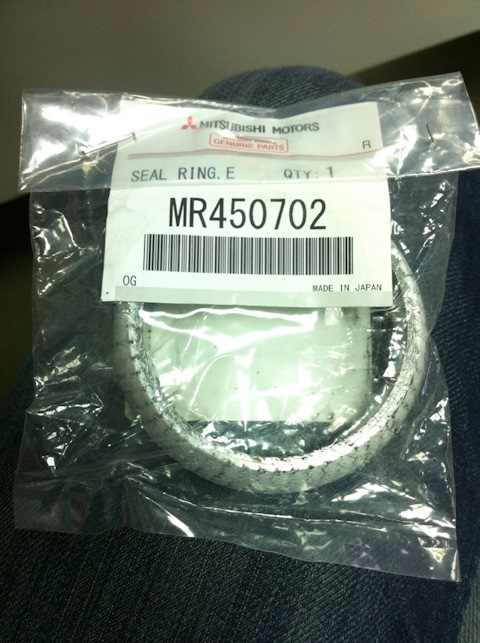 MR450702 КОЛЬЦО УПЛОТНИТЕЛЬНОЕ, ВЫХЛОПНОЙ ТРУБЫ Mitsubishi | Запчасти ...
