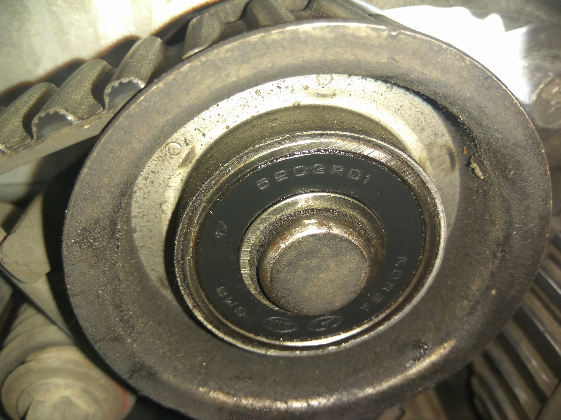 Замена ремня ГРМ — Mitsubishi Pajero (2G), 2,5 л, 1992 года | своими ...