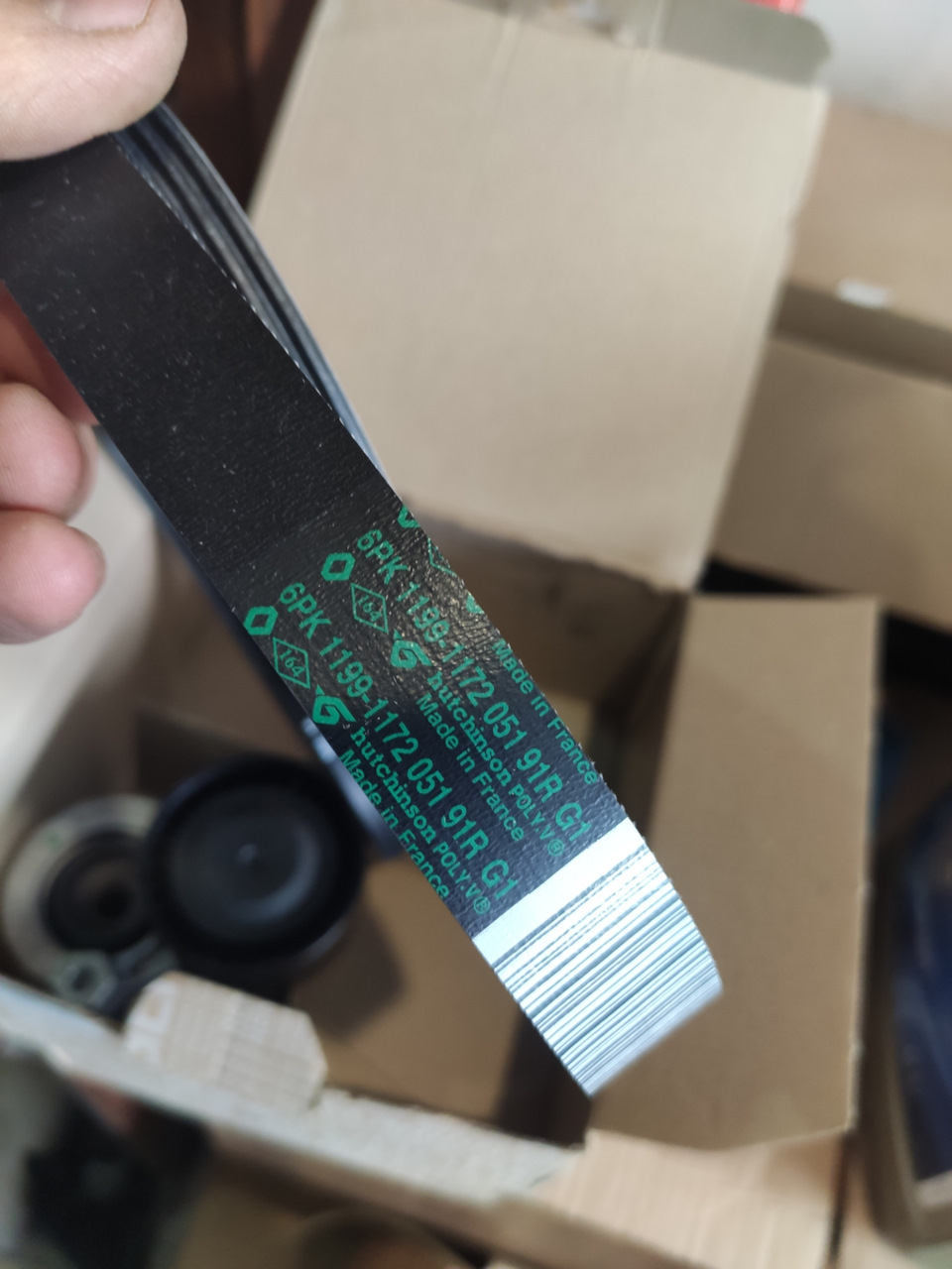 117205191R Ремень поликлиновой RENAULT | Запчасти на DRIVE2