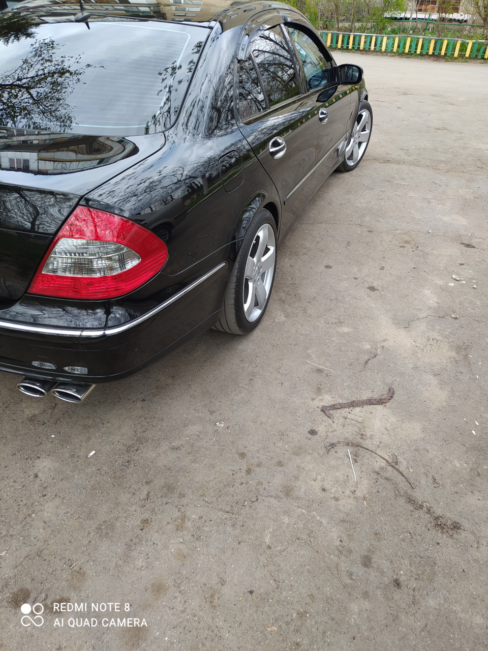 Долгожданные тапочки на лето — Mercedes-Benz E-Class (W211), 2,7 л, 2002 года | колёсные диски ...