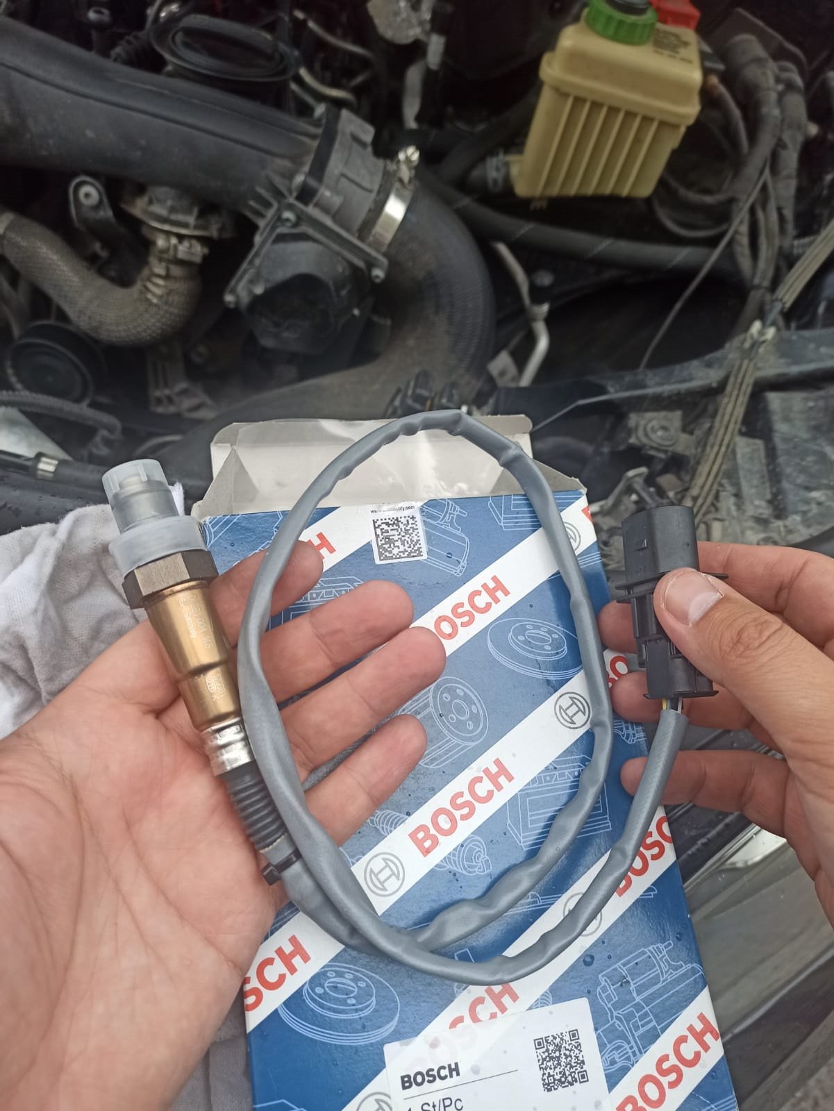 Лямбда-зонд и белый дым на холостом ходу — Volkswagen Touareg (2G), 3 л ...