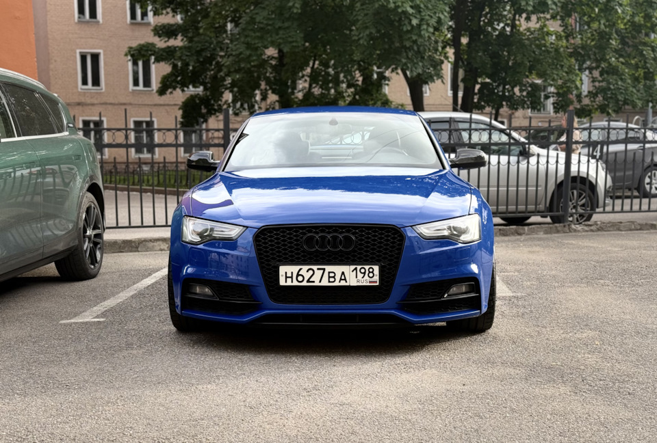 Перекрас в новый цвет LZ5M — Audi A5 (1G), 2 л, 2016 года | стайлинг ...