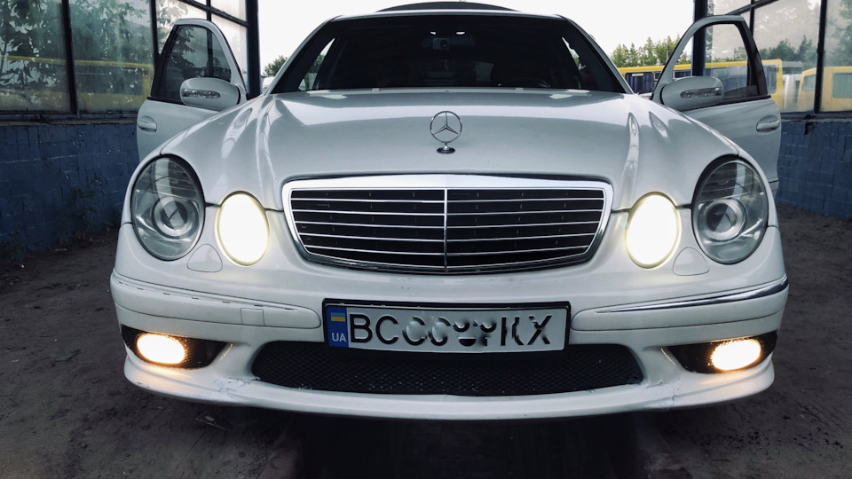 Mercedes club — Mercedes-Benz E-Class (W211), 2,2 л, 2002 года ...