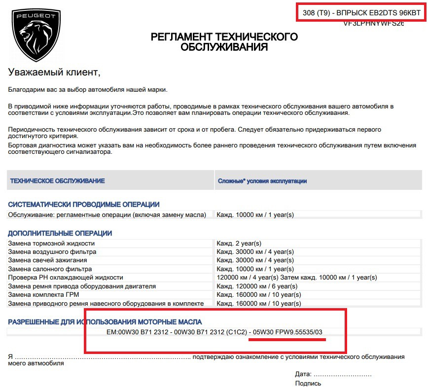 Новый допуск масла для 1.2 PureTech eb2dts ? — Peugeot 308 (2G), 1,2 л ...