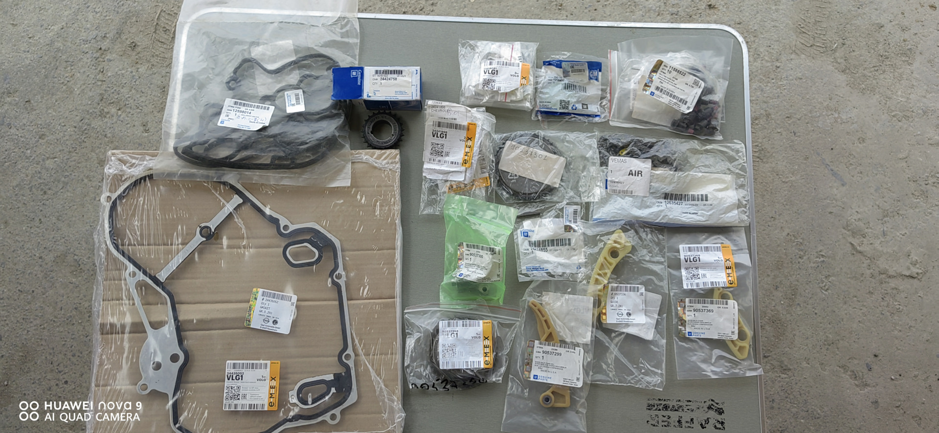 Небольшое ТО на 150 т.км или просто замена цепей на Captiva C140 ...