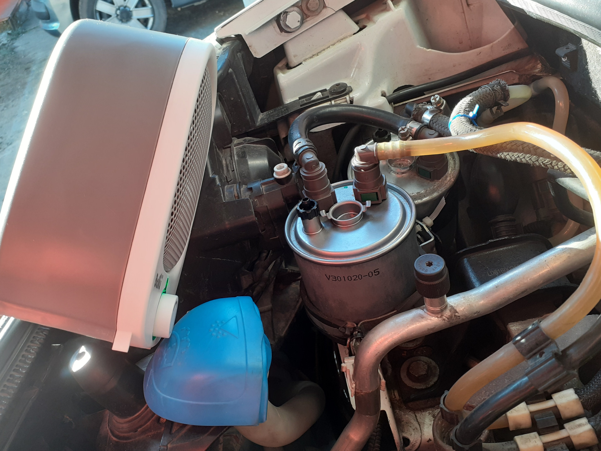 Парафин в топливном фильтре, ч.2. Реанимация. — Renault Kangoo (2G), 1 ...