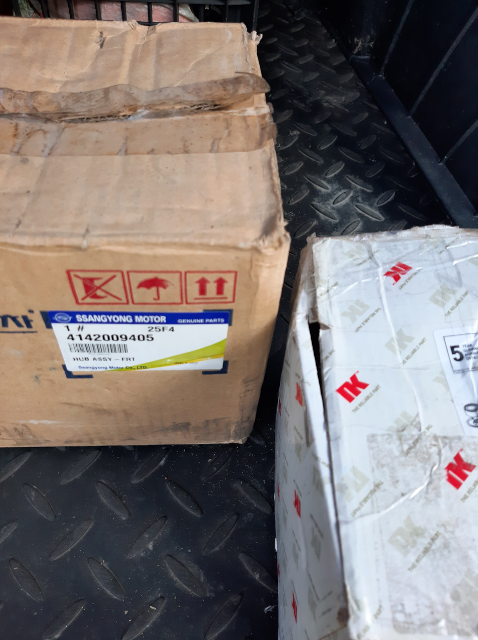 Ступицы — SsangYong Kyron, 2 л, 2011 года | запчасти | DRIVE2