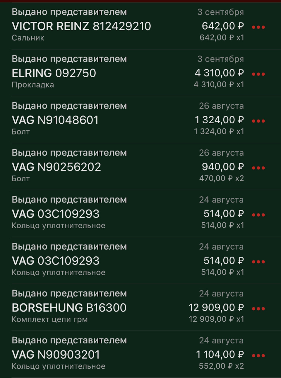 Замена цепи 1.6 cfna — Skoda Rapid (1G), 1,6 л, 2015 года | запчасти ...