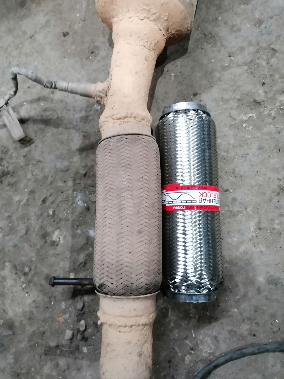 Замена гофры. — Ford Mondeo IV, 2 л, 2008 года | визит на сервис | DRIVE2