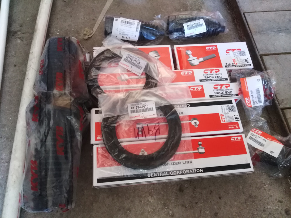 №13 Ремонт передней подвески — Toyota Wish (AE10), 1,8 л, 2003 года ...