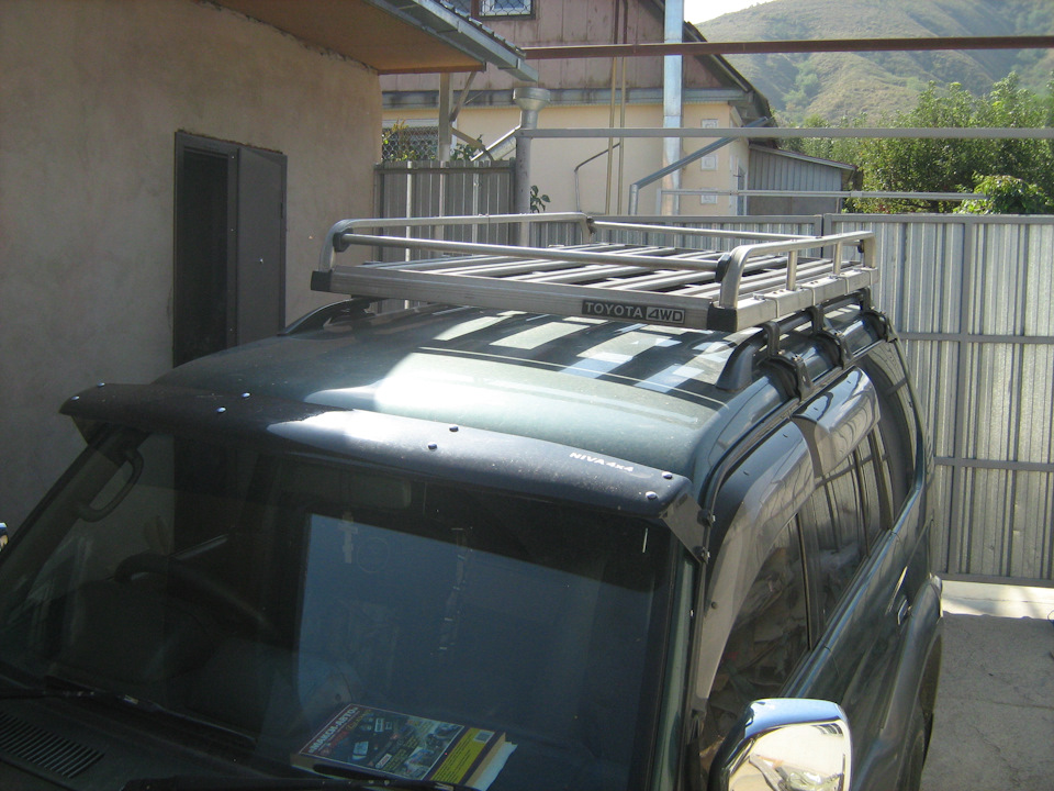 Багажник TOYOTA часть 2 — Toyota Land Cruiser Prado 90-series, 3 л ...