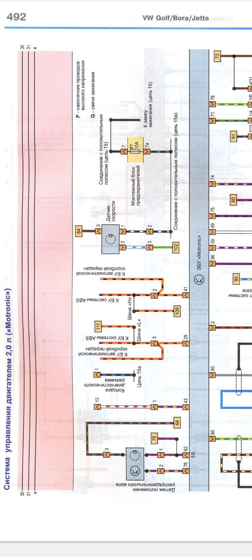 В поисках проблемы с G38, G68, G22 — Volkswagen Jetta IV, 2 л, 2001 ...