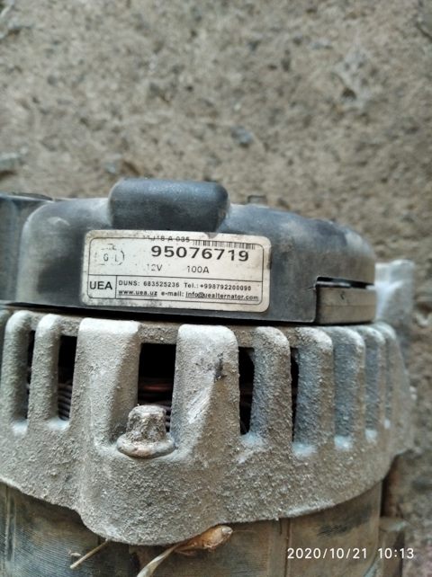 95076719 Генератор Gentra 13- 1.5 16V GM | Запчасти на DRIVE2