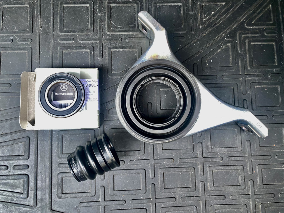 Подвесной подшипник кардана, задний ступичный подшипник — Mercedes-Benz ...