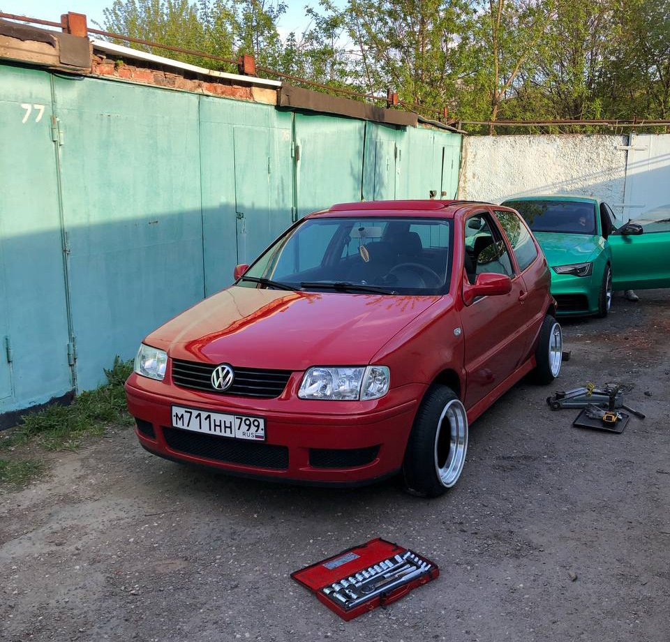 Техничка пройдена — Volkswagen Polo Hatchback Mk3, 1,4 л, 2000 года ...
