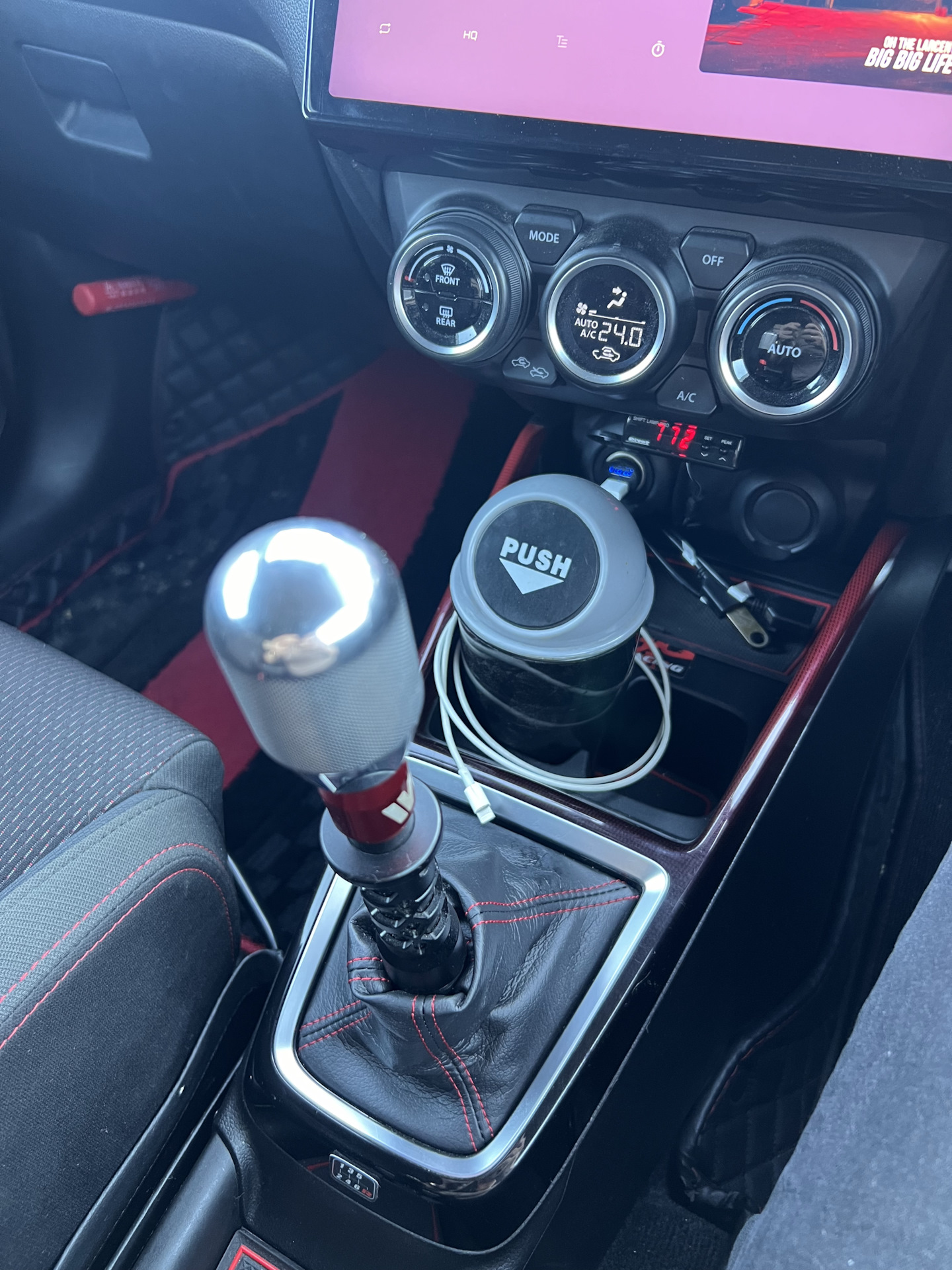 Шифтер WK MOTORSPORT SHORT SHIFTER FOR SWIFT SPORT (ZC33S, ZC32S) — Suzuki Swift (4G), 1,4 л ...