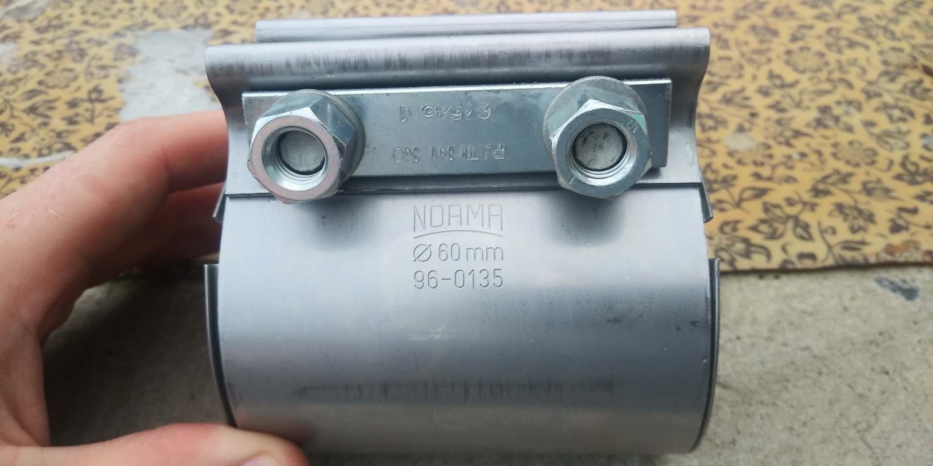 Муфта выхлопной системы Norma 03676100060 — Skoda Octavia A5 Mk2, 1,8 л ...