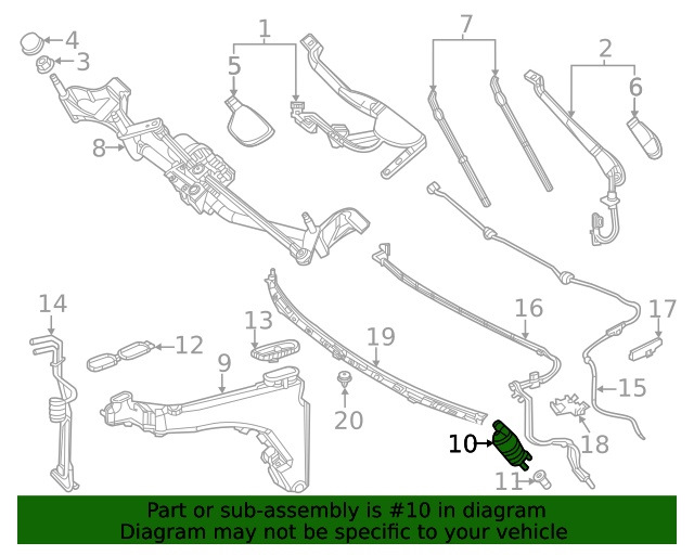 A0998660200 Насос омывателя Mercedes | Запчасти на DRIVE2