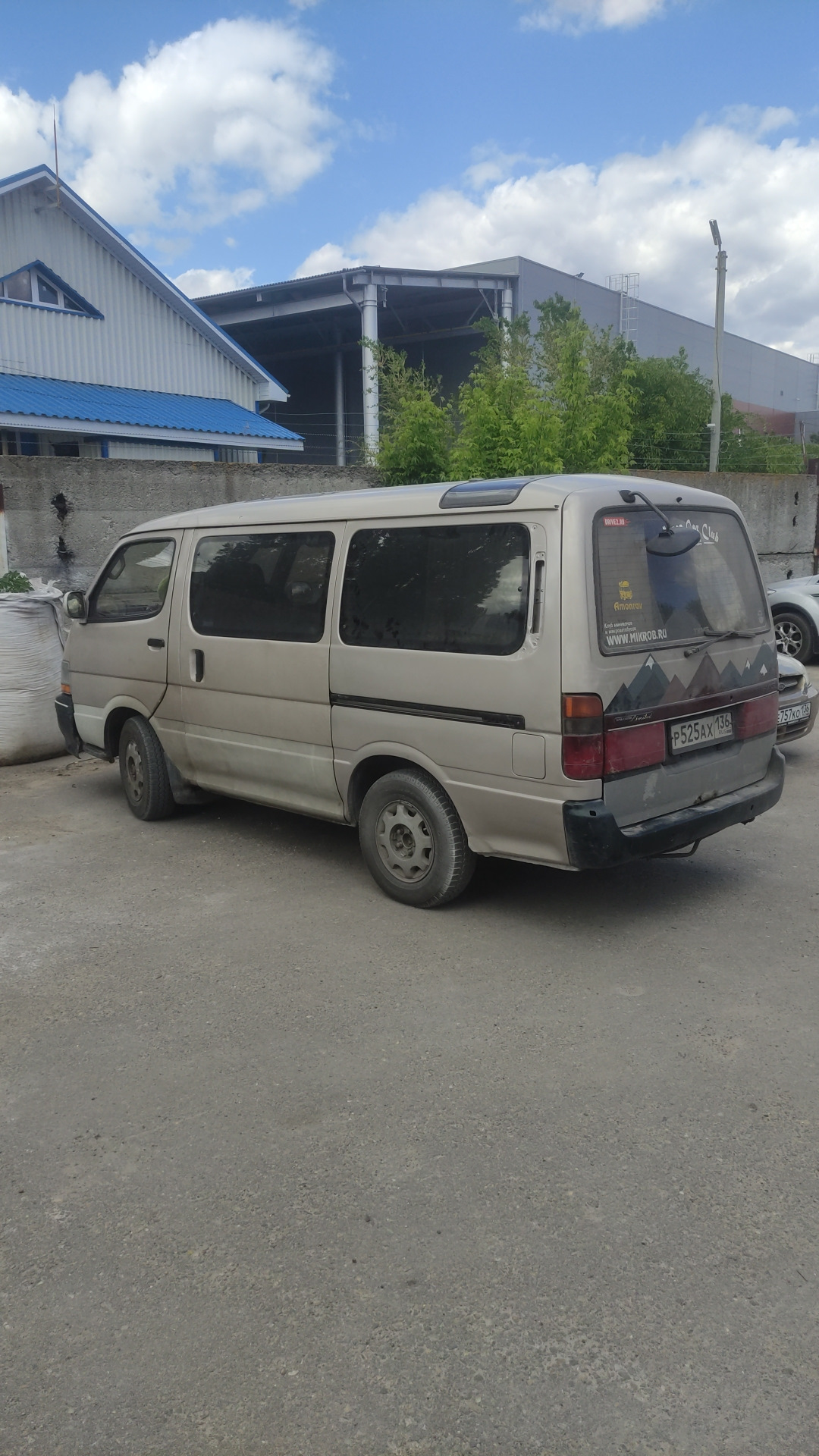 Очередной покрас — Toyota HiAce (H100), 2,4 л, 1989 года | своими ...