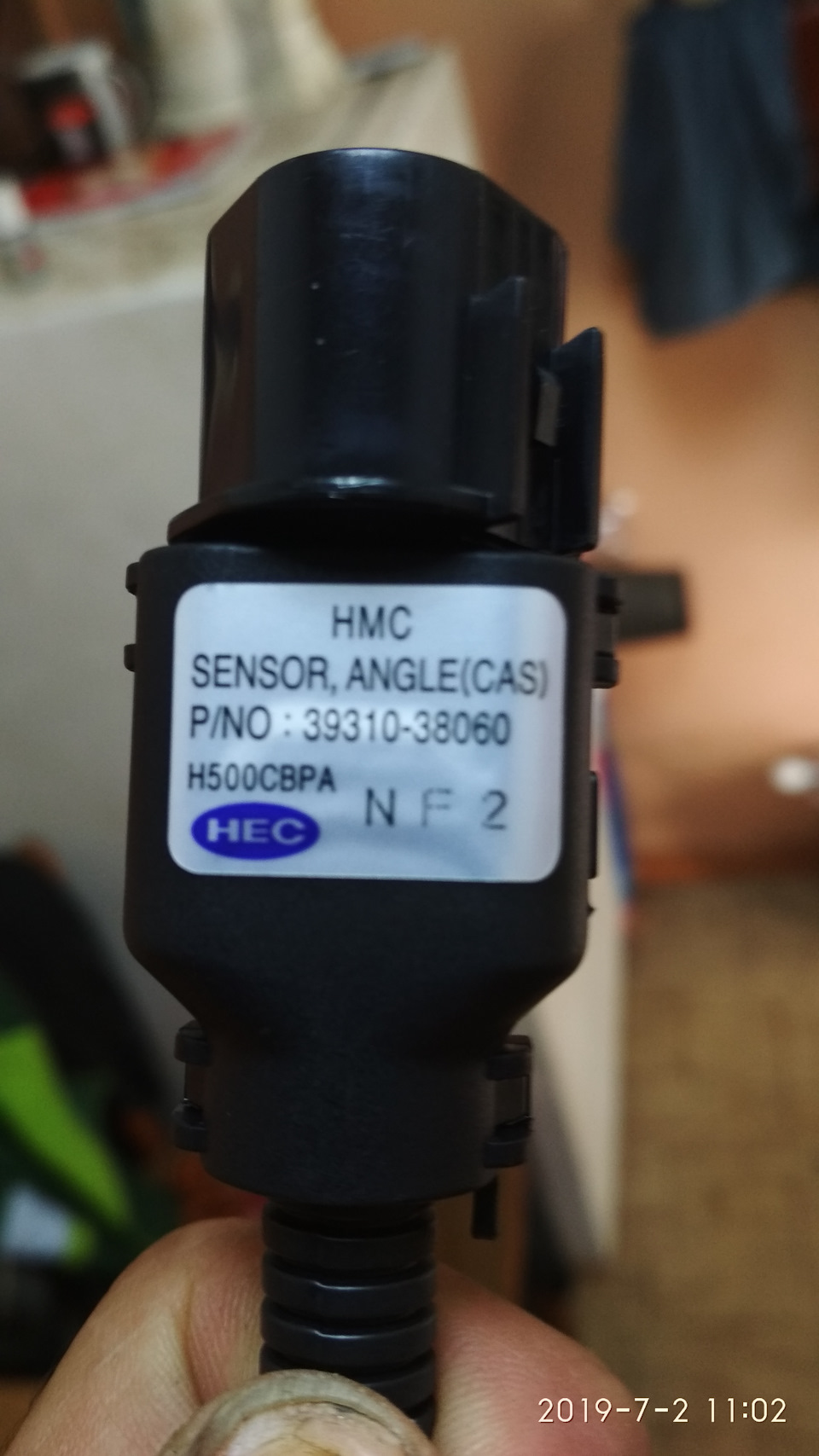 3931038060 Датчик положения коленвала KIA HYUNDAI | Запчасти на DRIVE2