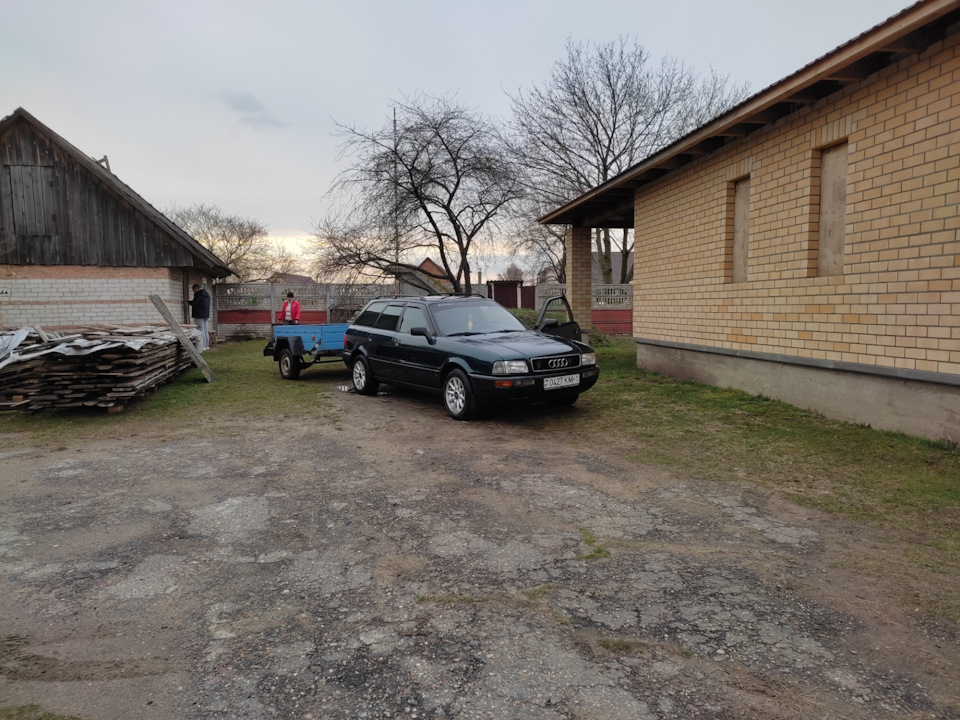Хвост к булочке — Audi 80 B4 2 л 1995 года аксессуары Drive2