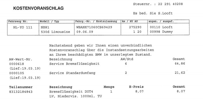 83132184843 Тормозная жидкость DOT4 LV, с низк.вязк. BMW | Запчасти на ...