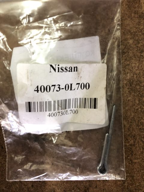 400730L700 Шплинт задней ступицы NISSAN NISSAN INFINITI | Запчасти на ...