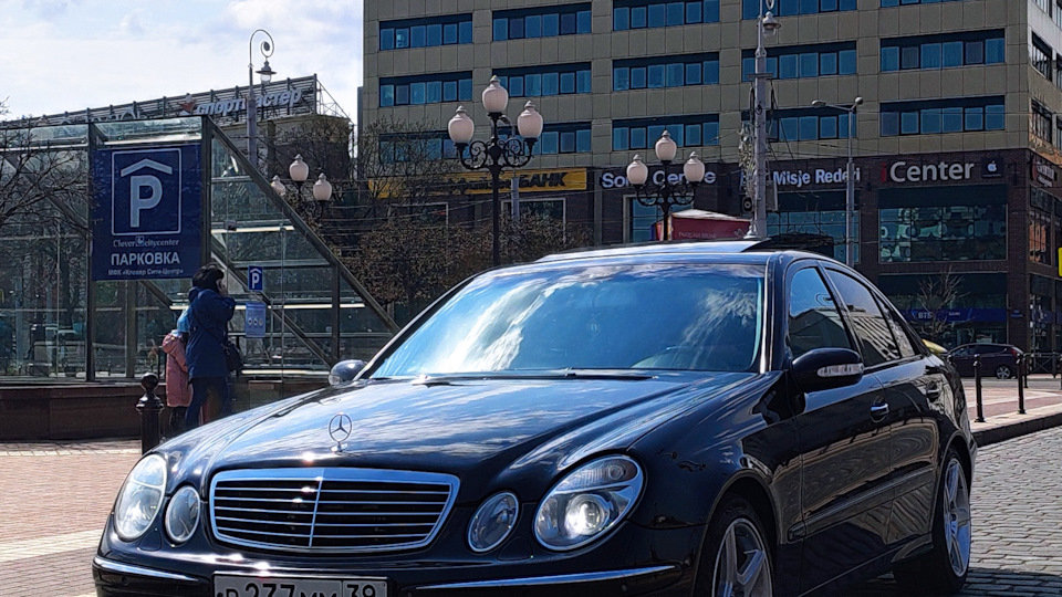 Первые вложения. Часть 1 — Mercedes-Benz E-Class (W211), 2,7 л, 2002 ...