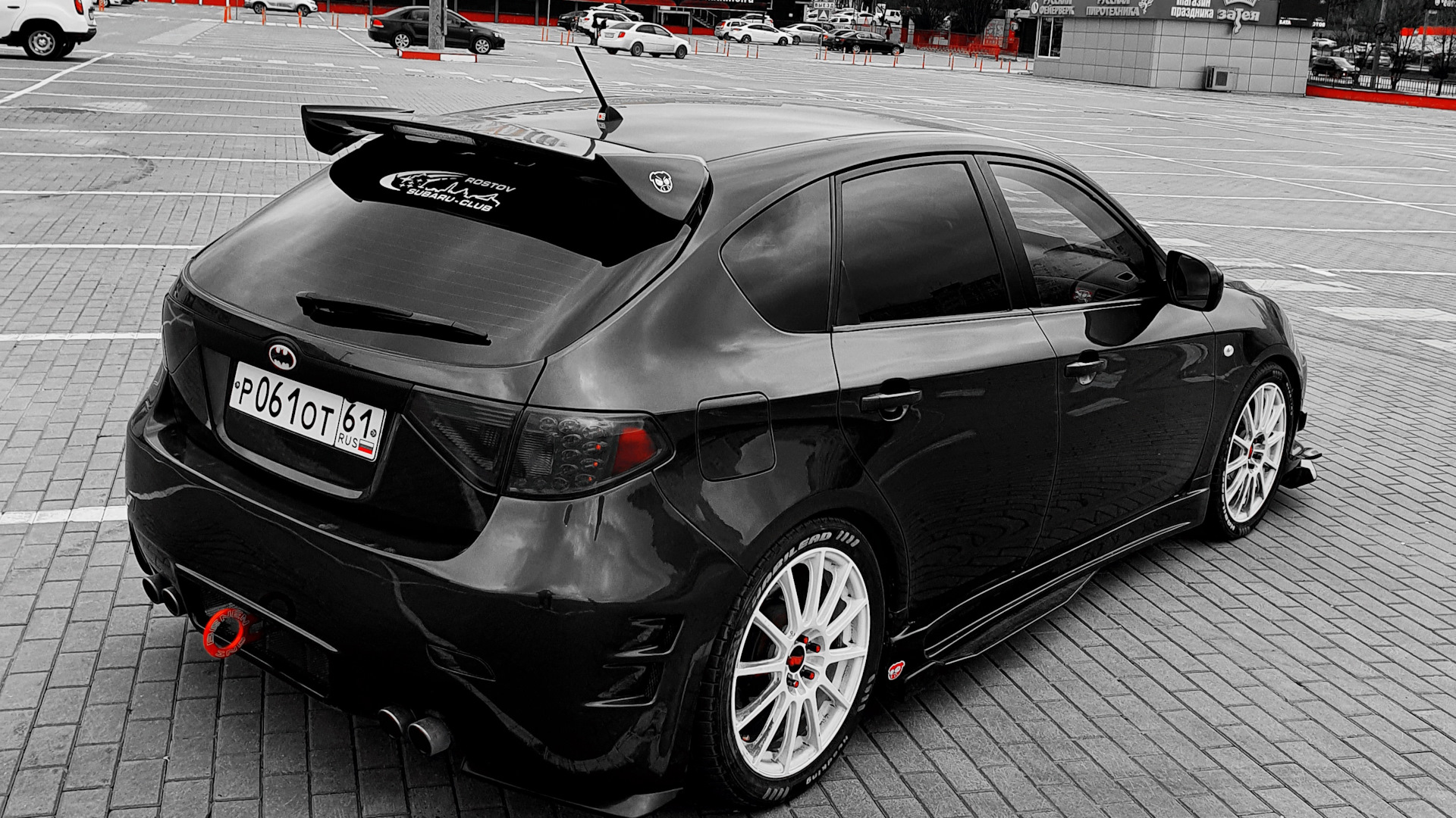 Subaru Impreza (GE/GH) 2.0 бензиновый 2007 | THE DARK KNIGHT на DRIVE2