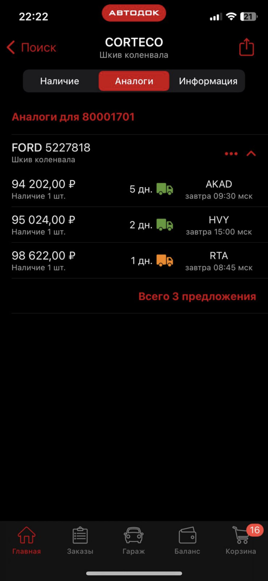 5227818 Ременный шкив, коленчатый вал Ford | Запчасти на DRIVE2