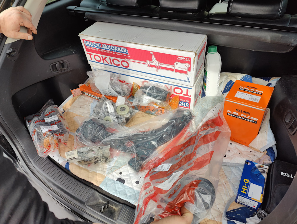 Ремонт передней подвески — Mazda CX-7, 2,5 л, 2011 года | плановое ТО ...