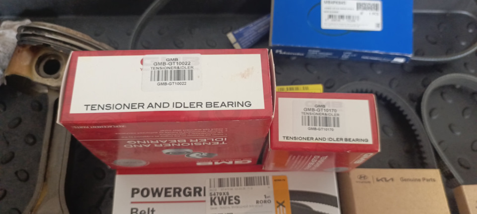 ЗАМЕНА ГРМ, РОЛИКОВ И ВСЕХ РЕМНЕЙ. — Hyundai Accent (2G), 1,5 л, 2007 ...