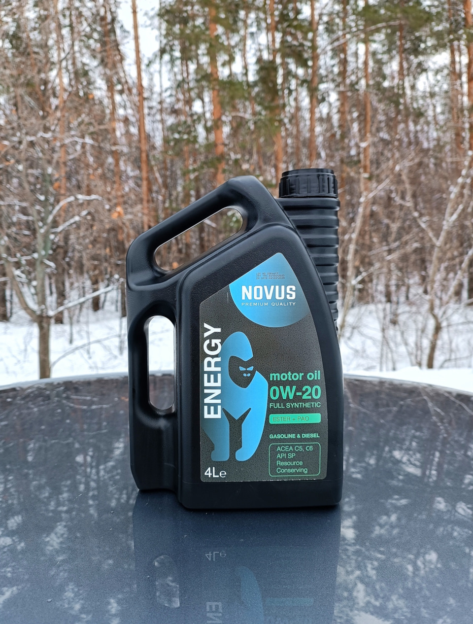 Отработка масла Novus Energy 0W-20 на KIA Rio 4 после 6615 км — KIA Rio ...