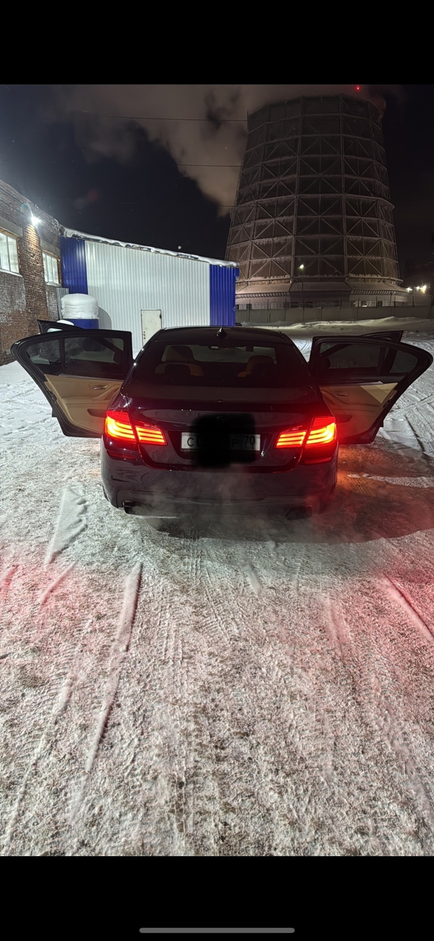 Раздвоенный выхлоп! Egr сажа off — BMW 5 series (F10), 2 л, 2011 года ...