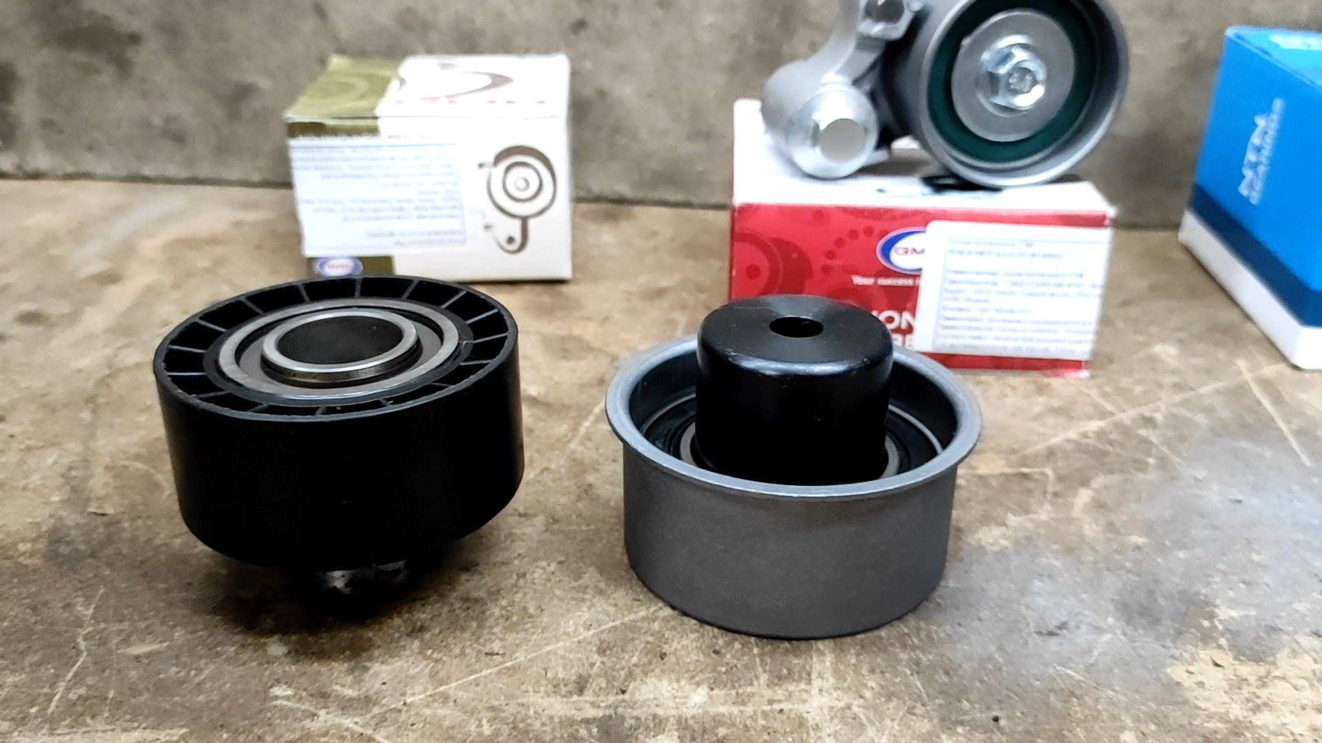 3️⃣1️⃣5️⃣ Сравнение роликов ГРМ и натяжителя — Rover 75, 2,5 л, 2000 ...