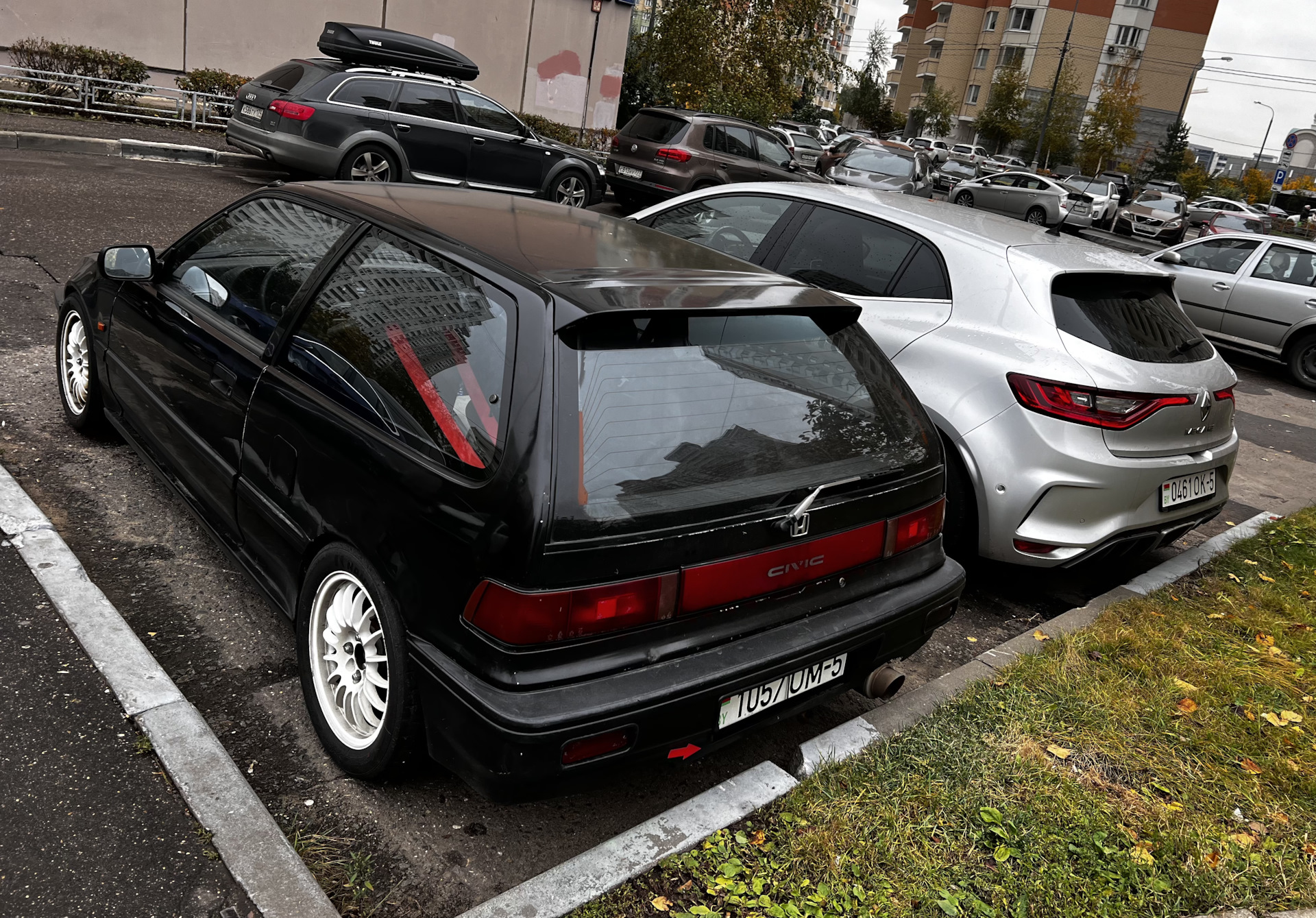 Покупка квадрата😎 — Honda Civic (4G), 2,4 л, 1991 года | покупка машины ...