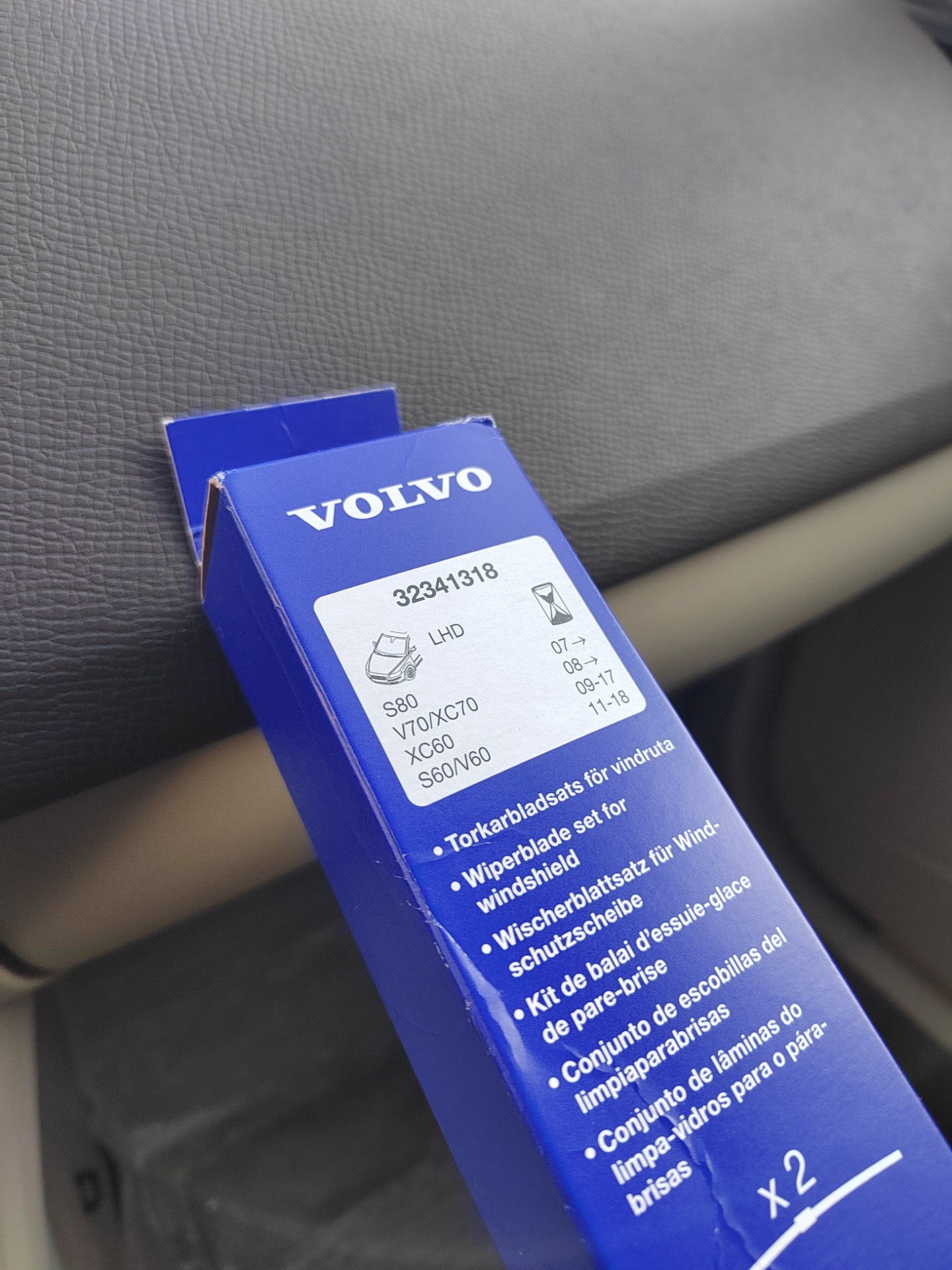 ТО-110 и всякие мелочи — Volvo XC60 (1G), 2,4 л, 2012 года | плановое ...