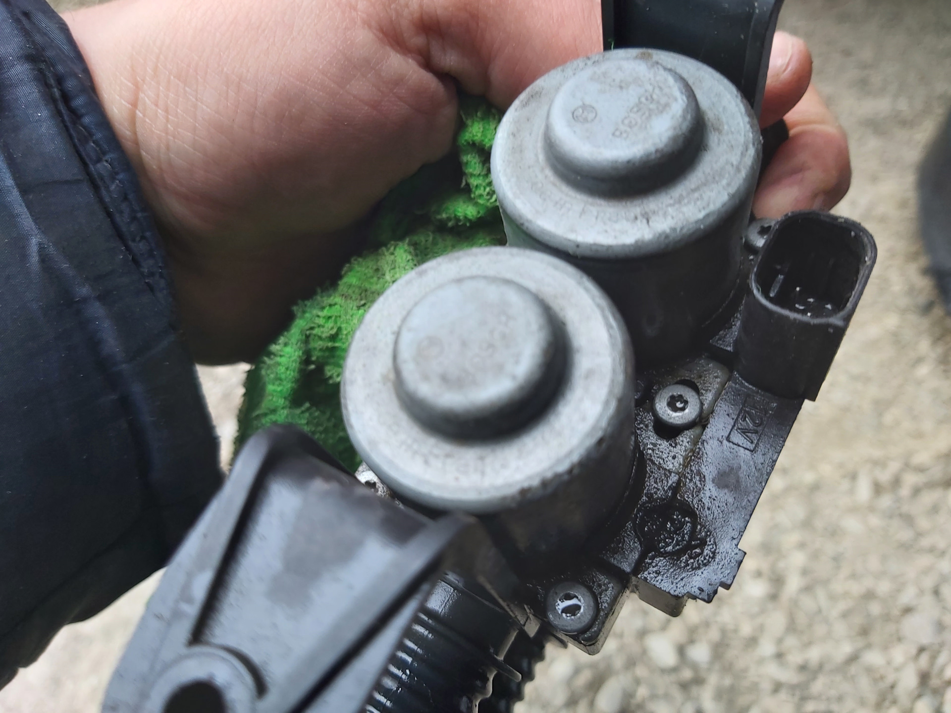 Клапана печки — BMW 5 series (E60), 3 л., 2005 года | поломка | DRIVE2