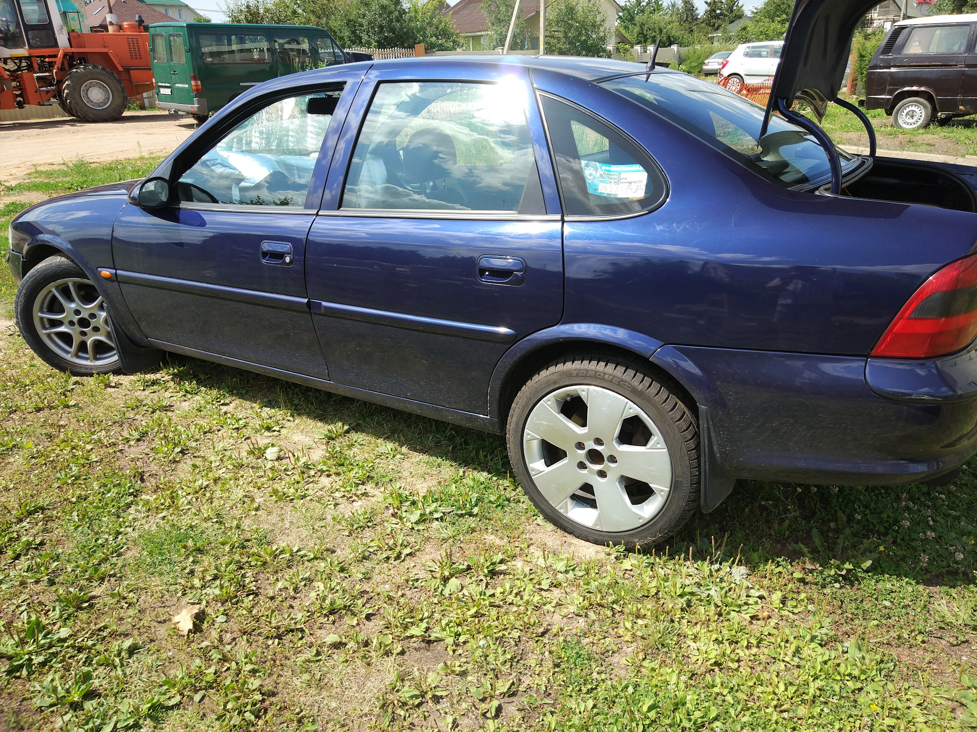 Новые тапки. С R16 на R17 — Opel Vectra B, 2 л, 1998 года | колёсные ...