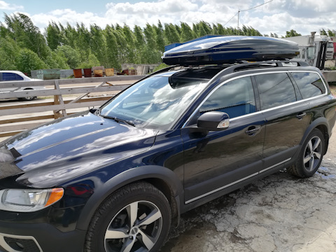 1746075 Бокс на крышу thule dynamic 800 (206 x 84 x 34cm) 420l Ford ...